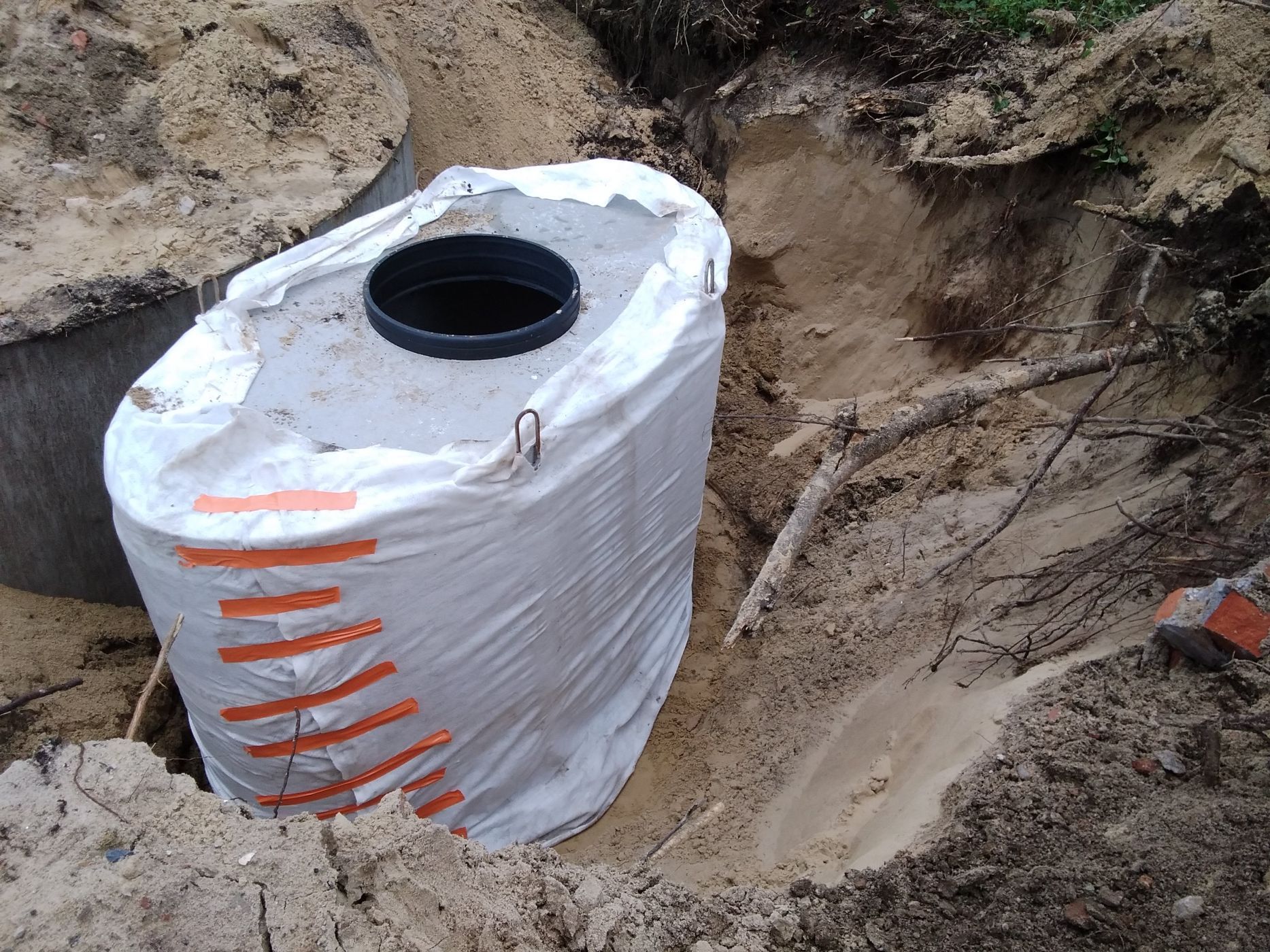 Regenputten – bouwonderneming Kris Vanpeperstraete